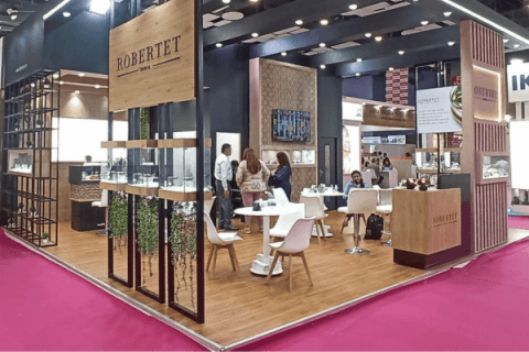 Robertet Exhibits in India | Natural Perfumery Booth Design by First Rain